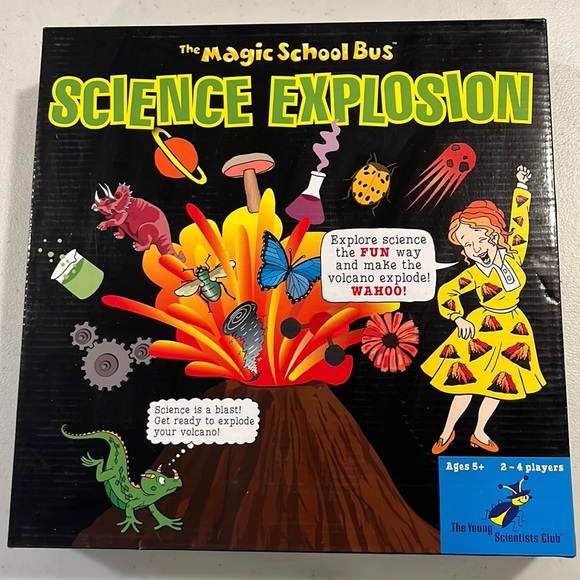 Scholastic | Toys | Magic School Bus Science Explosion Game | Poshmark